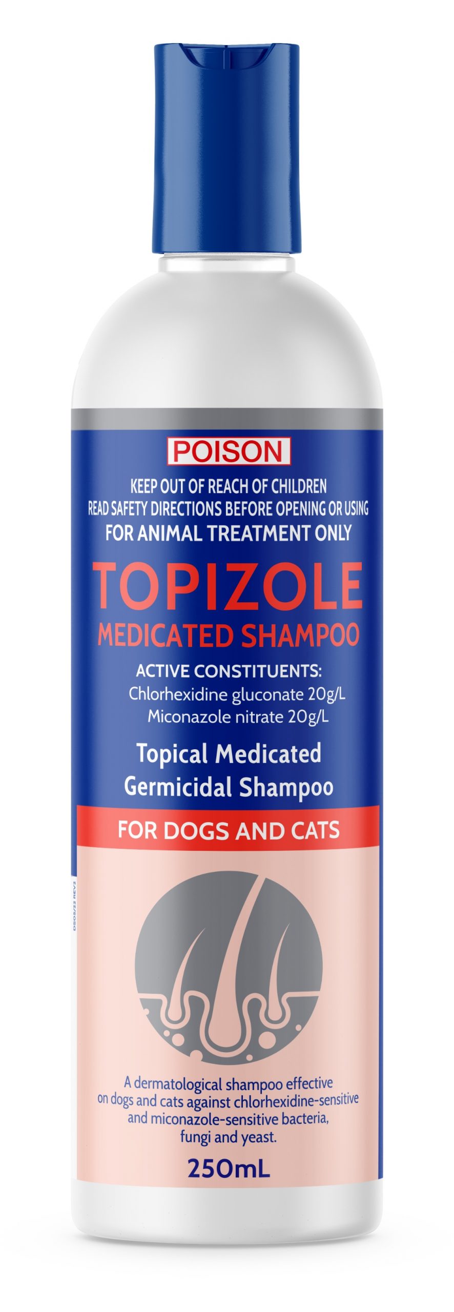 TOPIZOLE MEDICATED SHAMPOO for Dogs and Cats | Mavlab